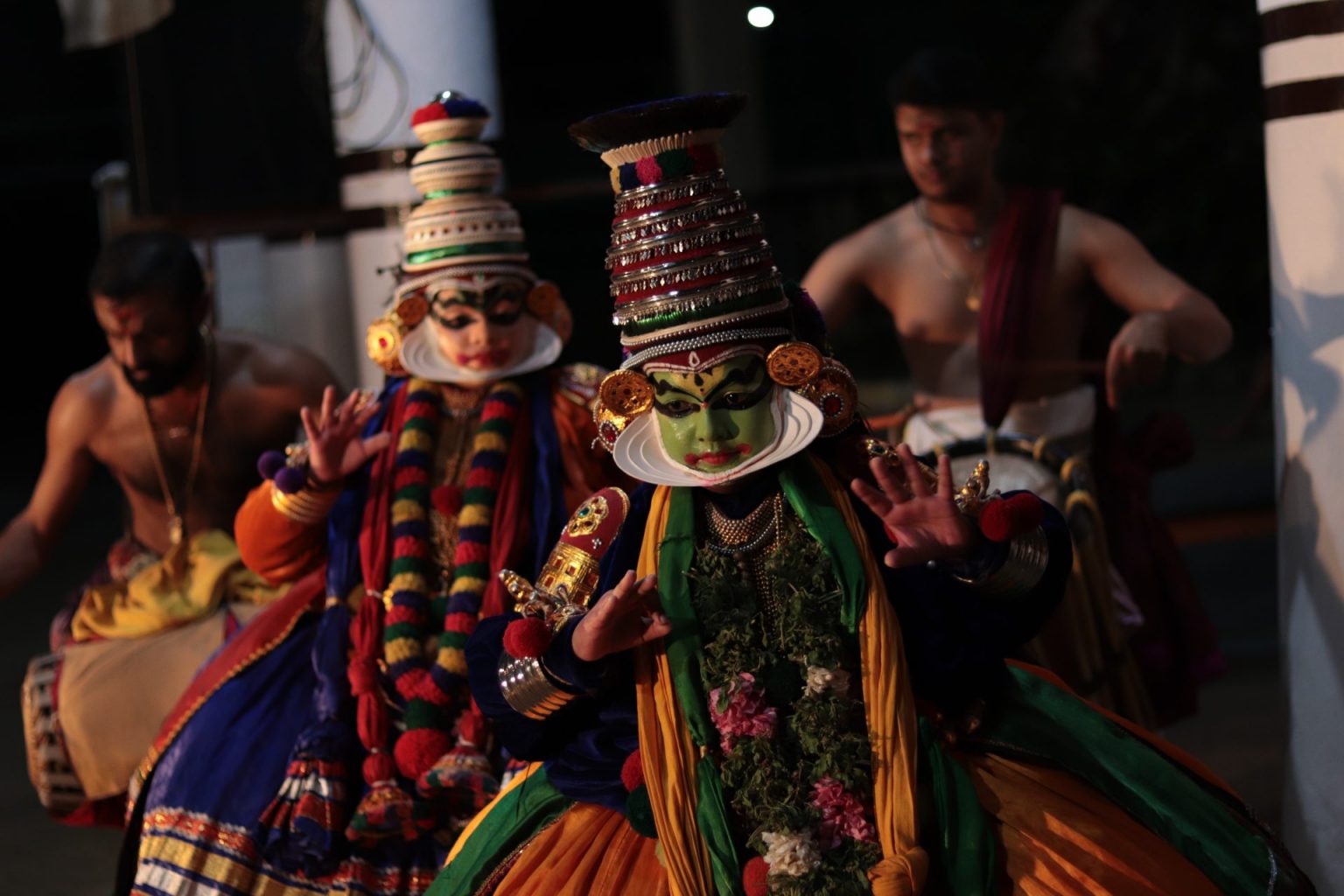 Kathakali Headgear ~ Vellinezhi - Craft Documentation | Research ...
