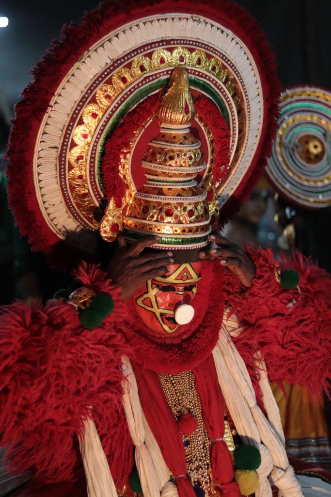 Kathakali Headgear ~ Vellinezhi - Craft Documentation | Research ...