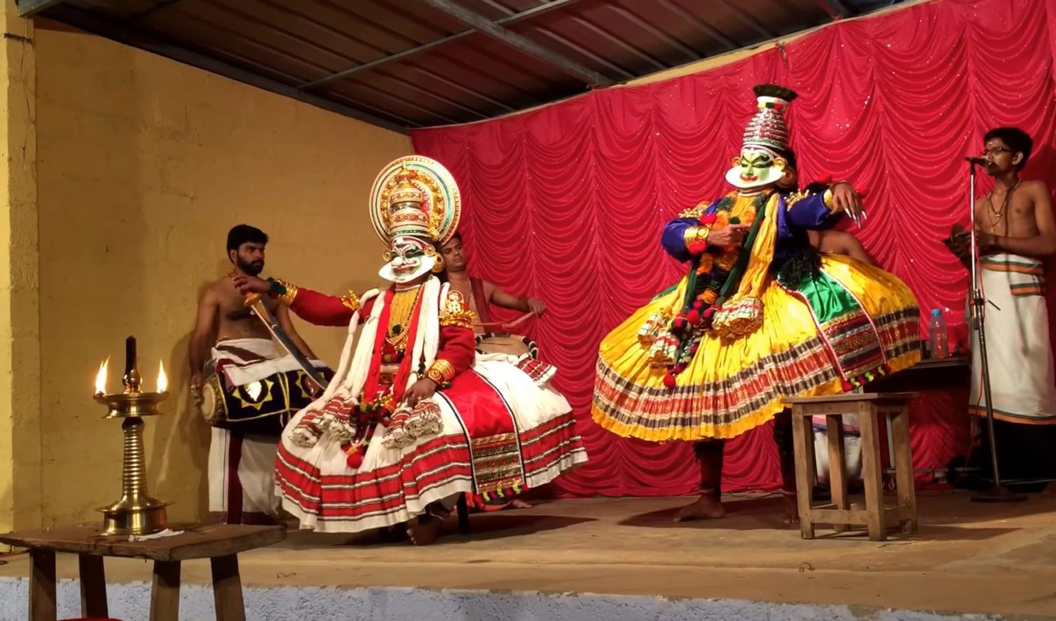 Kathakali Headgear ~ Vellinezhi - Craft Documentation | Research ...
