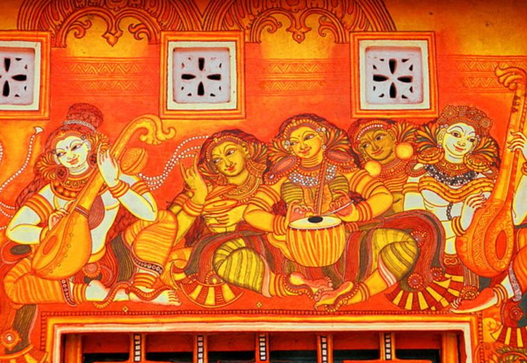 Kerala Mural painting | Craft Documentation & Research