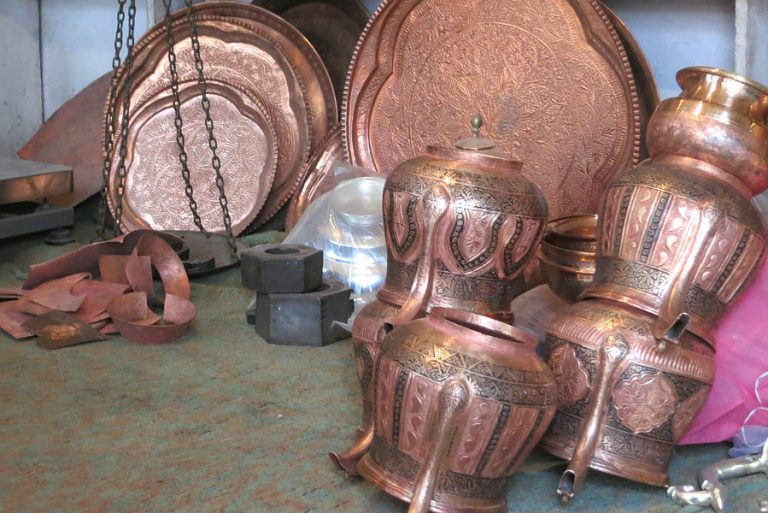 Coppersmith Craft Kashmir - Craft Documentation | Archive Indian ...