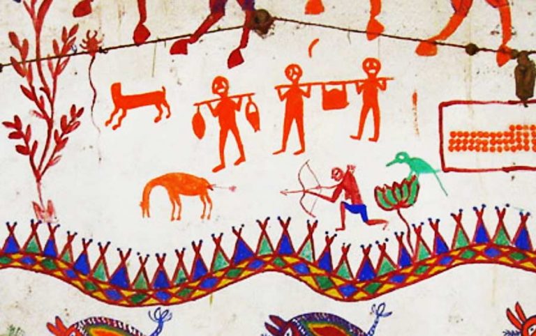 Pithora painting~Chotaudaipur - Craft Archive | Research on Indian ...