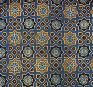 Ajrakh Printing Ajrakhpur (Gujarat) | Craft documentation Ajrak