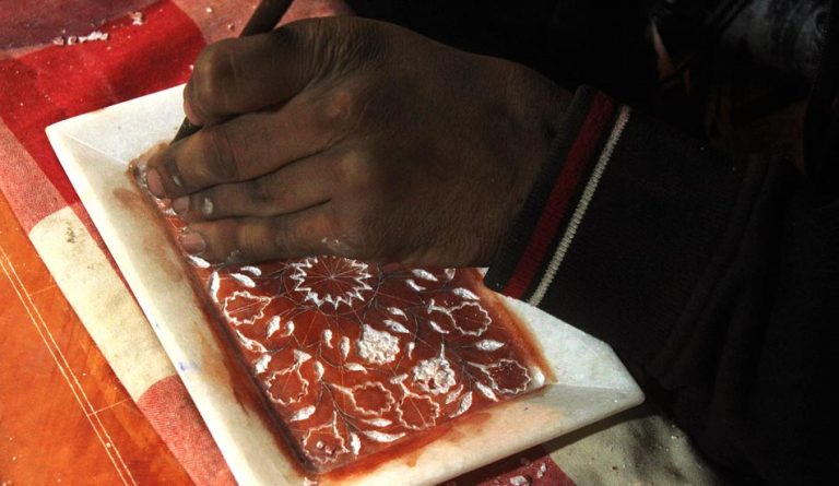 Inlay Work~Agra - Craft Archive | Research on Indian Handicrafts & Handloom