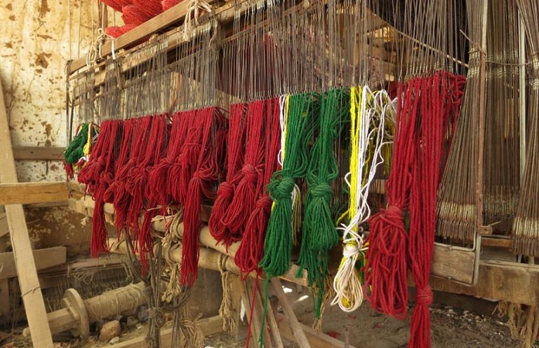 Dhurrie Weaving~Sironj - Craft Archive | Research on Indian Handicrafts ...