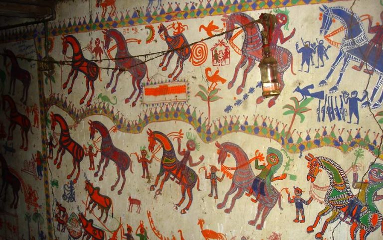 Pithora painting~Chotaudaipur - Craft Archive | Research on Indian ...