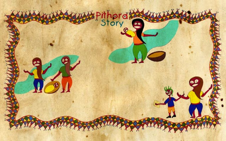 Pithora painting~Chotaudaipur - Craft Archive | Research on Indian ...