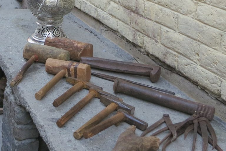 Coppersmith Craft Kashmir - Craft Documentation | Archive Indian ...