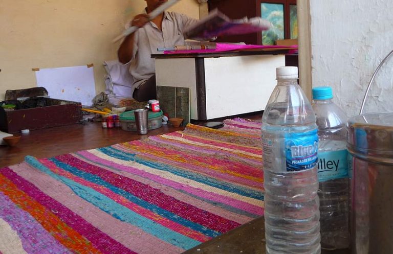 Dhurrie Weaving~Sironj - Craft Archive | Research on Indian Handicrafts ...